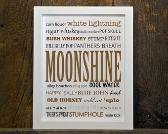 Moonshine sign | Etsy