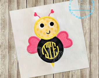 Bee applique | Etsy