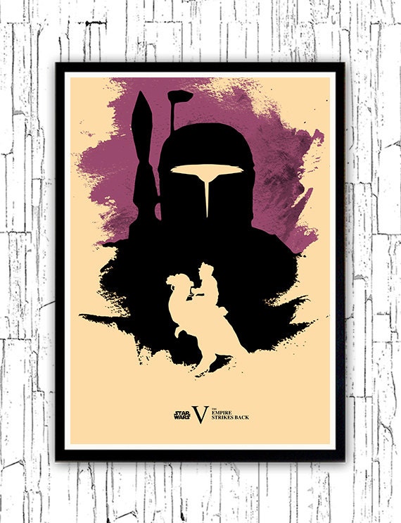 Star Wars Episode 5 Minimalist Movie Poster / The Empire
