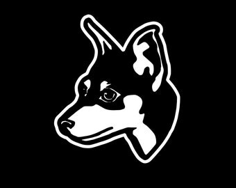 Min pin decal | Etsy