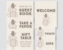 Popular items for monkey decorations on Etsy