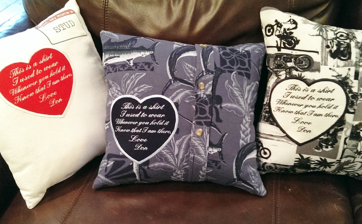 Memory Patch Memory Pillow Patches This is a shirt I