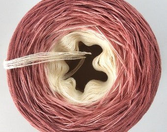 Color Changing Yarn Gradient Yarn Cotton by JazzHandzFusionFiber