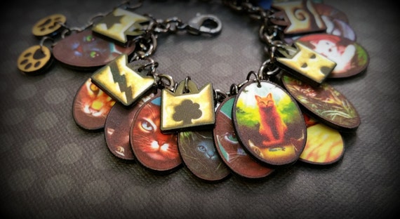 Warrior Cats Jewelry Bracelet Fan Fandom by FauxShowArt