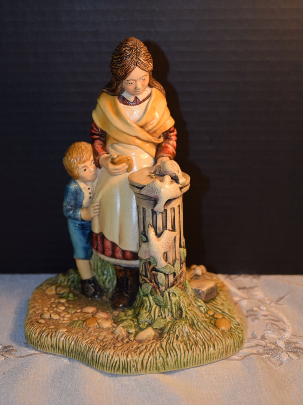 Naturecraft Stonecraft Figurine Vintage by ShellysSelectSalvage