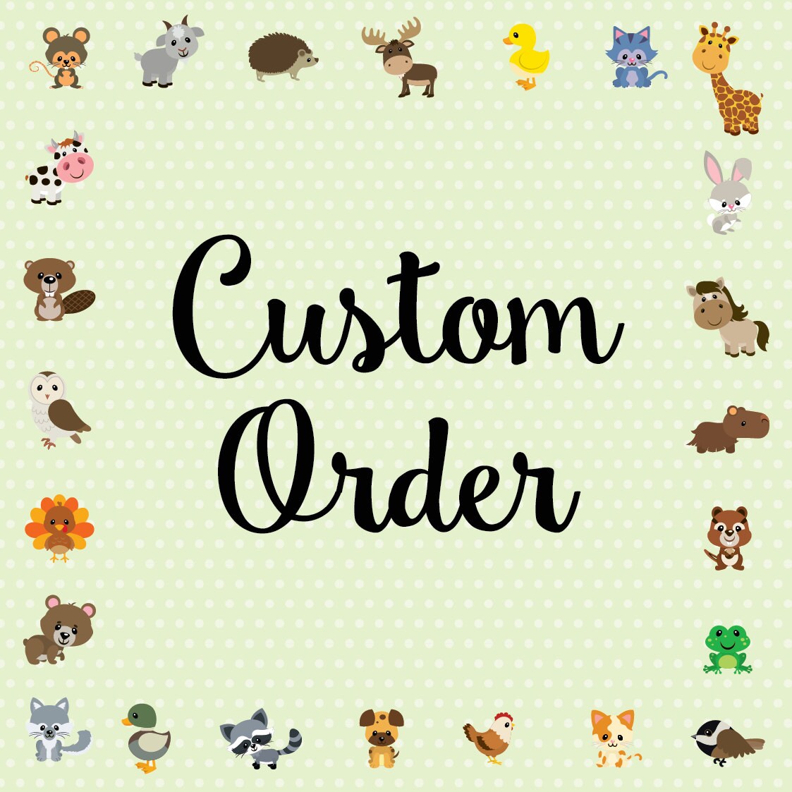 Custom Clip Art Order