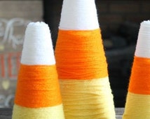 Unique candy corn yarn related items | Etsy