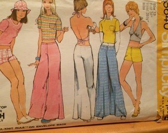 Hip hugger pants | Etsy