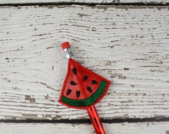 Items similar to In The Hoop Valentine Pencil Toppers Applique Design ...