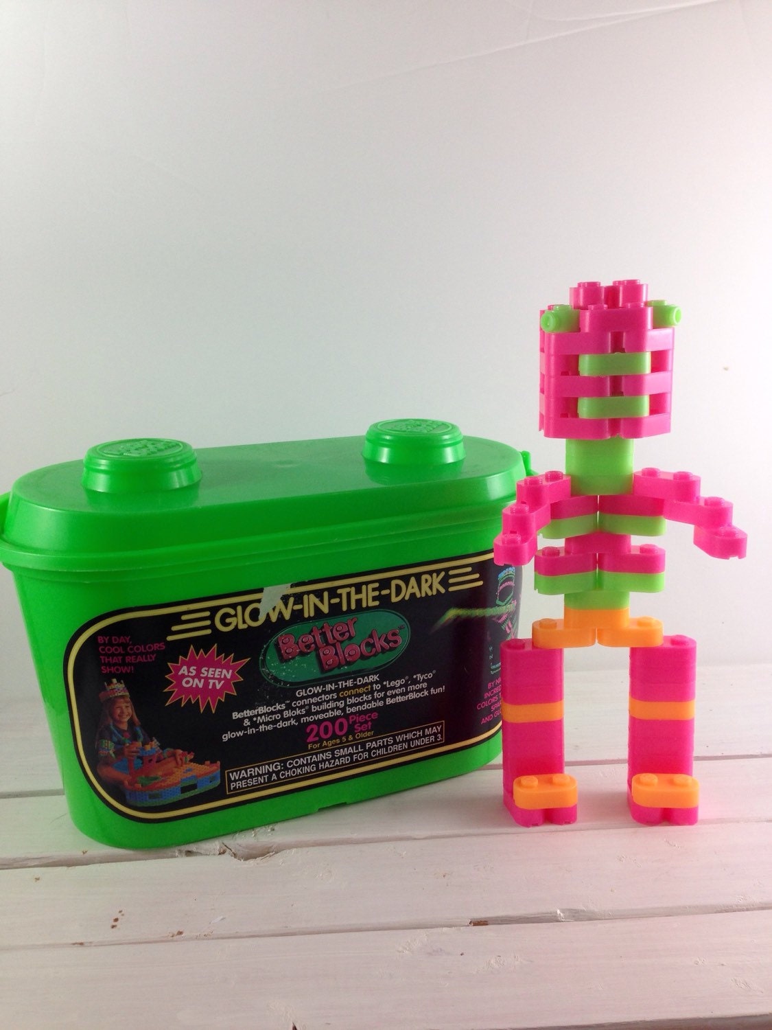 1994 Better Blocks Glow In the Dark Set / by JadeAndLorenJR