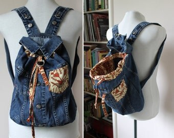 Repurposed denim | Etsy