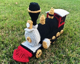 Train crochet | Etsy