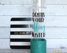 Popular items for funny water bottle on Etsy