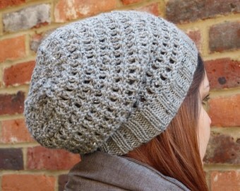 Hand knit hat | Etsy