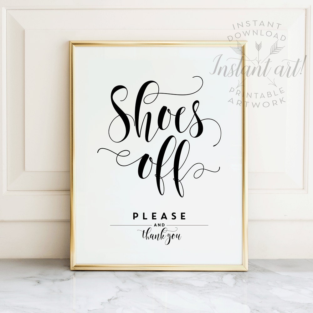 Shoes off sign PRINTABLE arttake shoes off pleasemud room