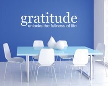 Unique gratitude decal related items | Etsy