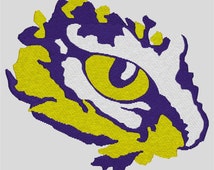 Unique lsu eye of the tiger related items | Etsy