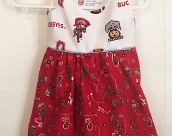 Ohio state dress | Etsy