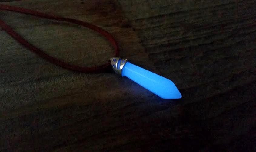 Kida Glow Crystal, Glow in the Dark Crystal Pendant, Atlantis Cosplay ...