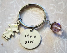 Popular items for pregnancy keychain on Etsy