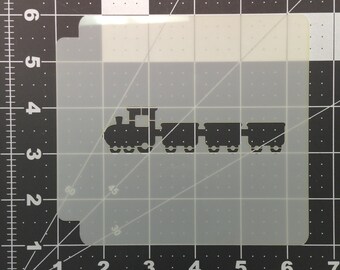 Train stencil | Etsy