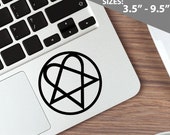 Unique heartagram related items | Etsy