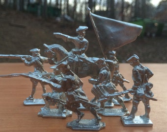Pewter toy soldiers | Etsy