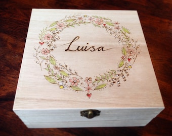 Unique keepsake box related items | Etsy