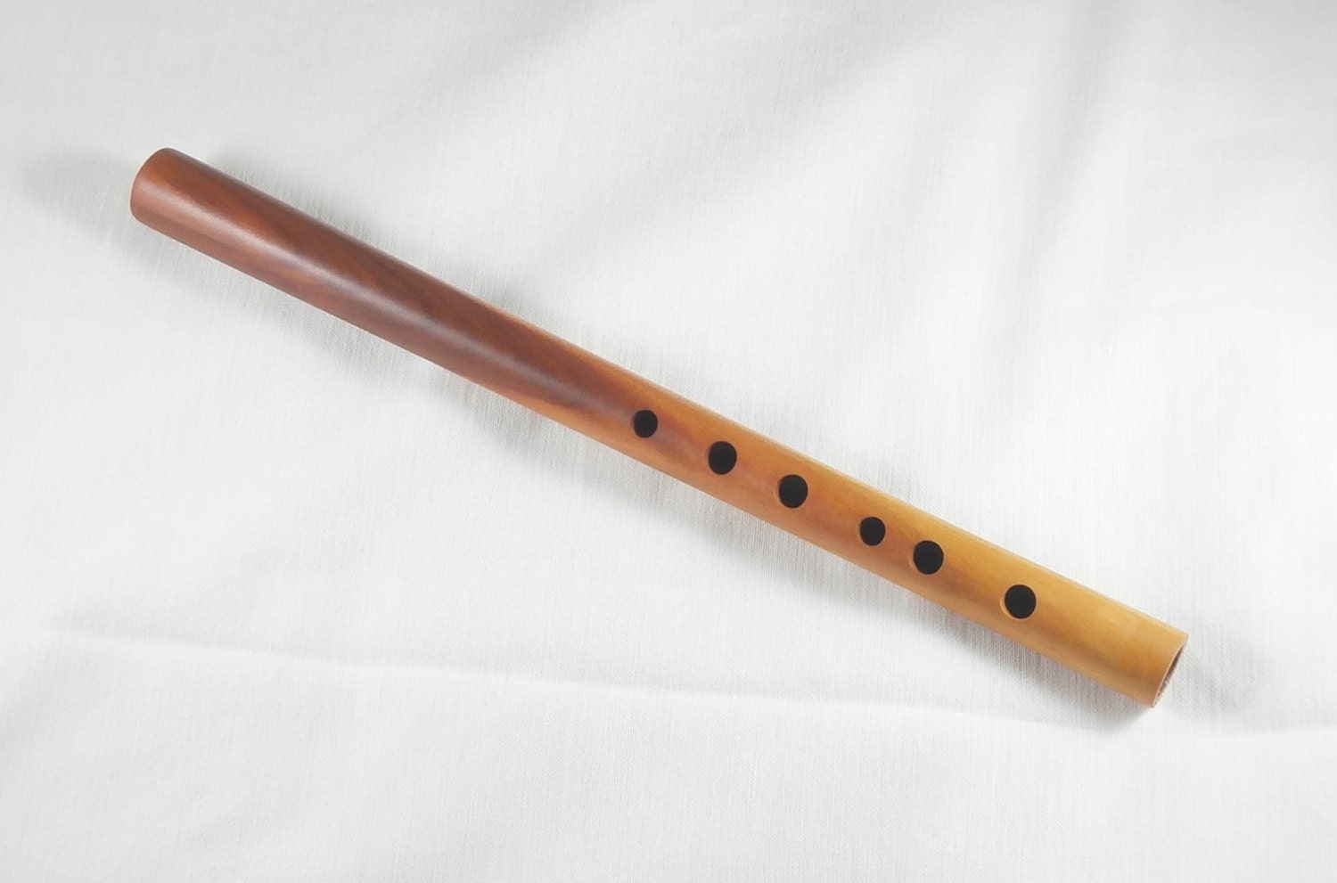 Wooden tin whistle easy to use 6 hole flute by hungarianfolkmusic