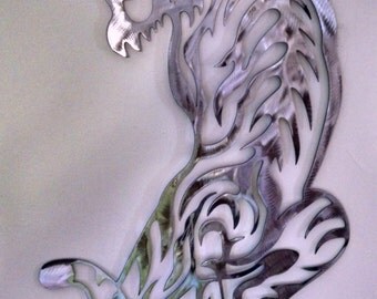 Tiger metal art | Etsy