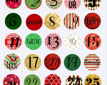 Popular items for calendar numbers on Etsy