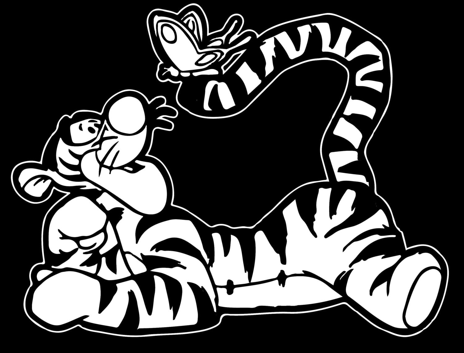 Disney Tigger Decal Disneyland Decal Disneyland by StickerShop77