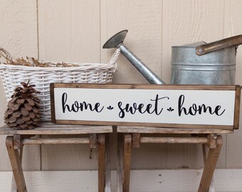 Home sweet home sign | Etsy