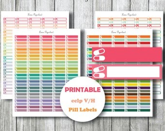 Unique medicine labels related items | Etsy