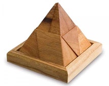 Popular items for pyramid puzzle on Etsy