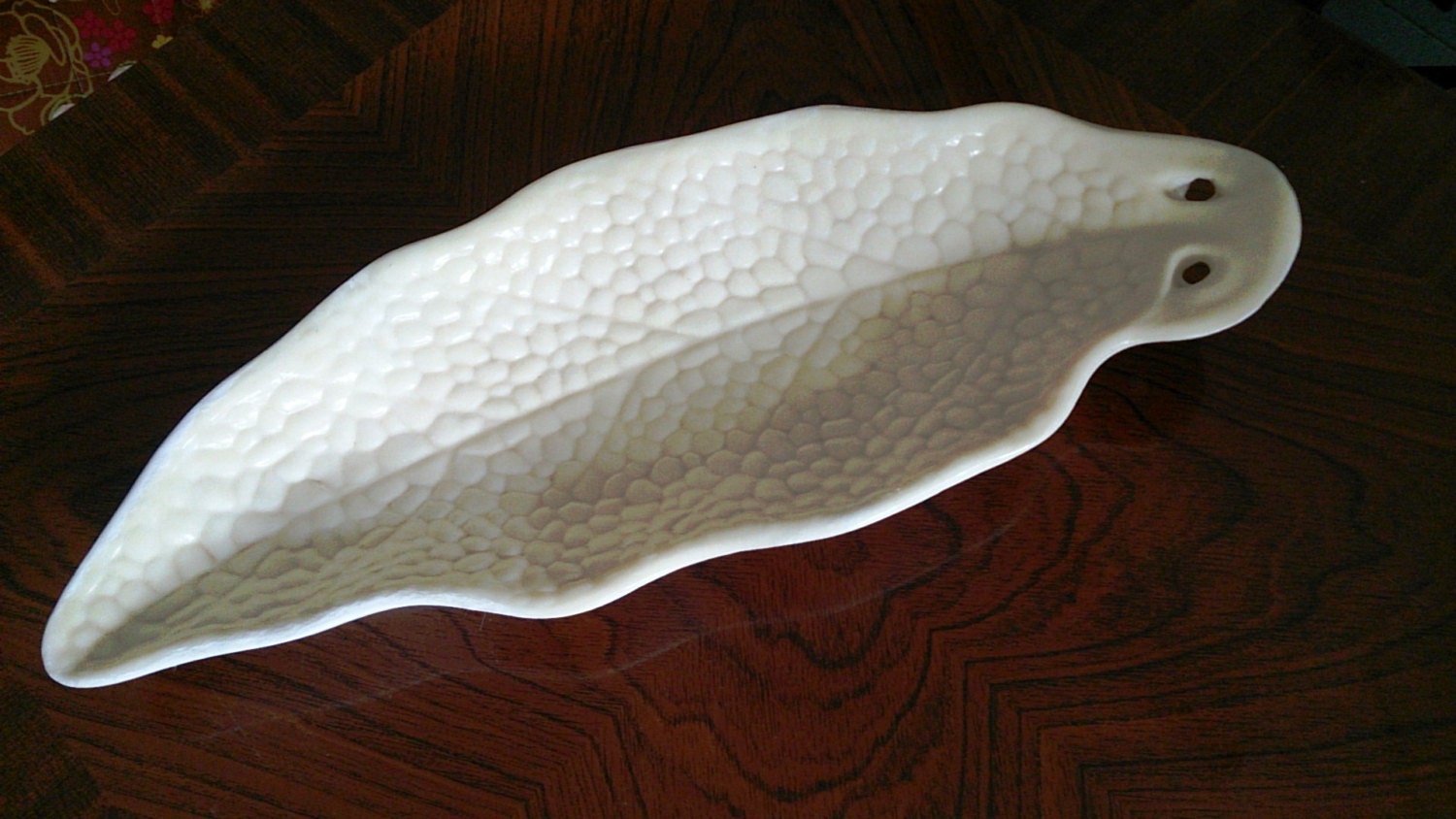 Vintage GAMBIT WARE Australian Tray Dish Banksia Leaf Ceramique 30s Art ...