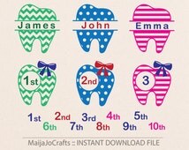 Unique dentist monogram related items | Etsy