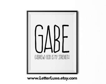 Gabe | Etsy