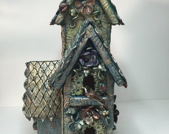 Tall birdhouse | Etsy
