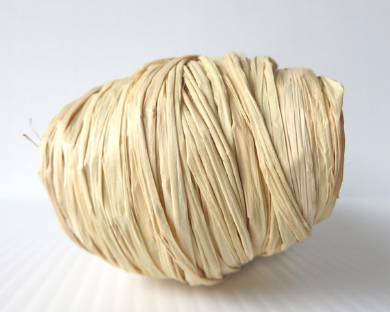 Natural Fiber Raffia Natural / Fairtrade Raffia Ribbon