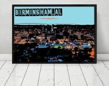 Unique birmingham alabama related items | Etsy