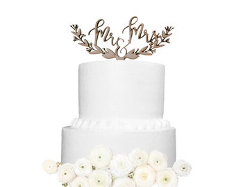 Copper cake topper | Etsy