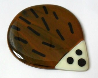 Glass hedgehog | Etsy