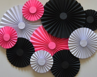 Paper rosettes | Etsy