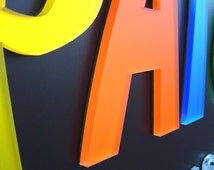 Unique custom logo signs related items | Etsy