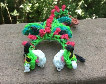 Rubber band dragon | Etsy