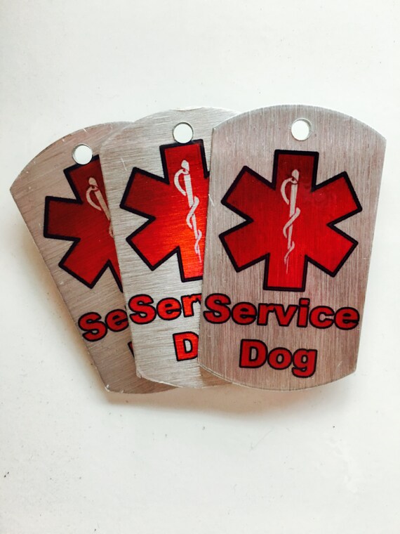Service Animal Dog Tags