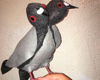 Two headed bird | Etsy