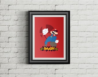 Mario frame | Etsy