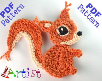 Squirrel pattern | Etsy